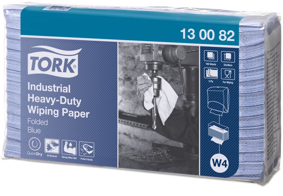 Купи Tork Индустриални кърпи Advanced Wiper 440 Blue Folded Performance ...